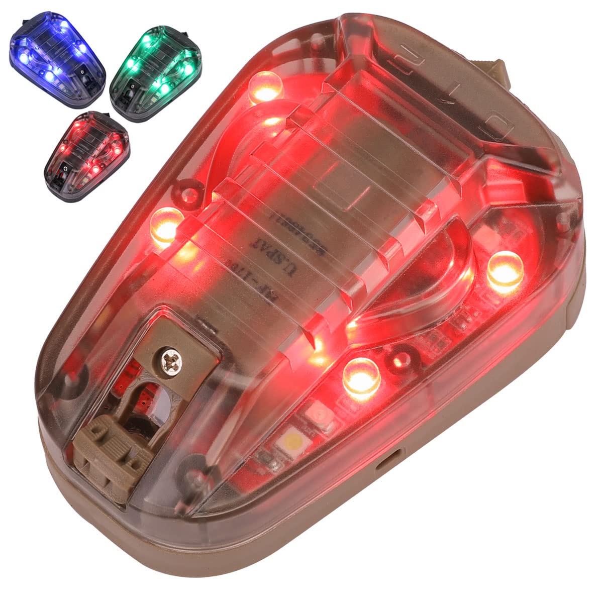 Amazon.com: Phoking Tactical Helmet Light Survival Signal Light ...