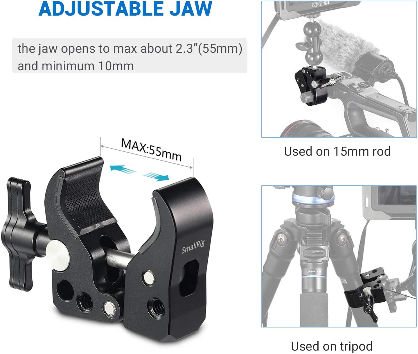 SMALLRIG Super Clamp with Thread Holes, Locating Bahrain | Ubuy