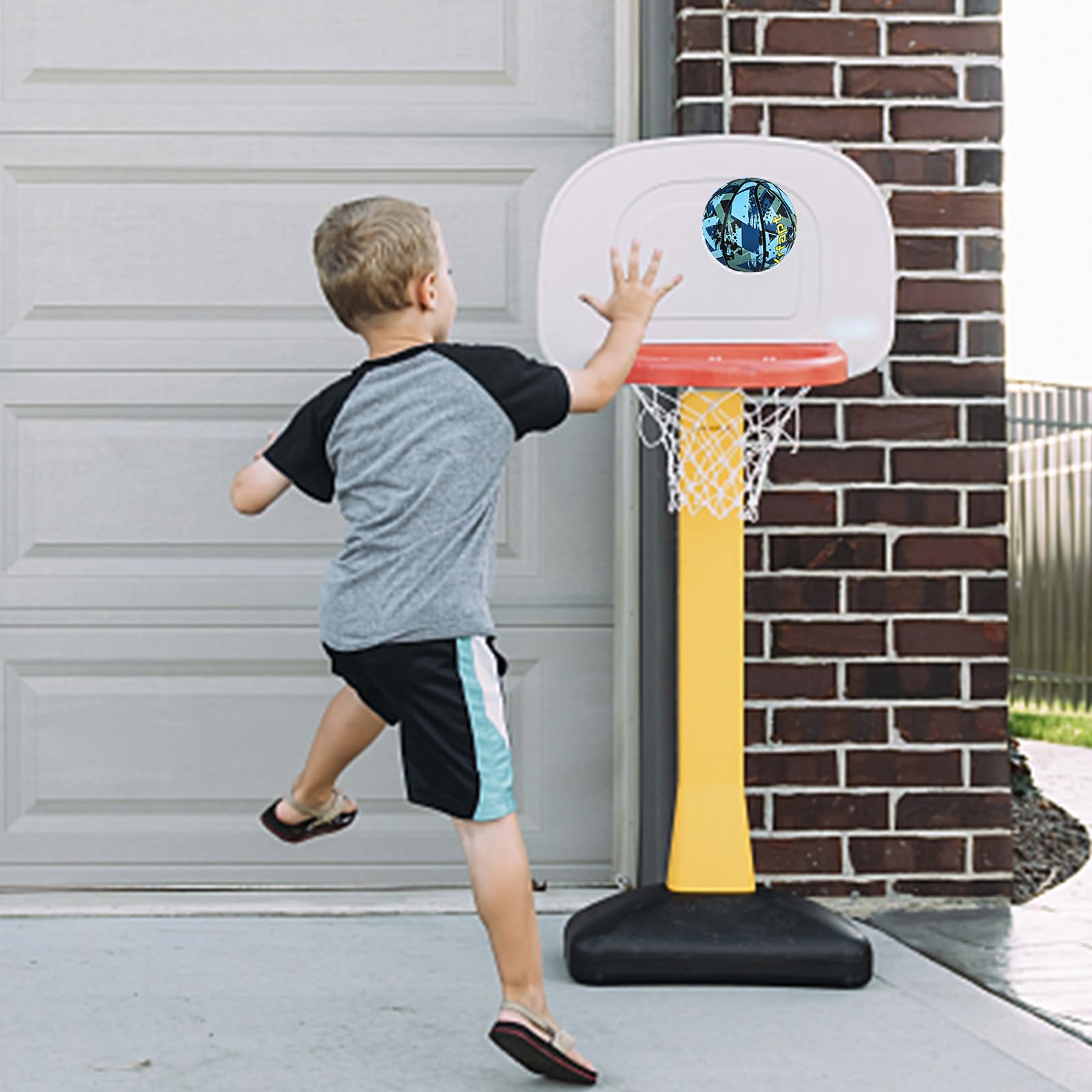 Kids Basketball Size 3 (22'') Mini Basketball for Toddler Boy and Girls ...