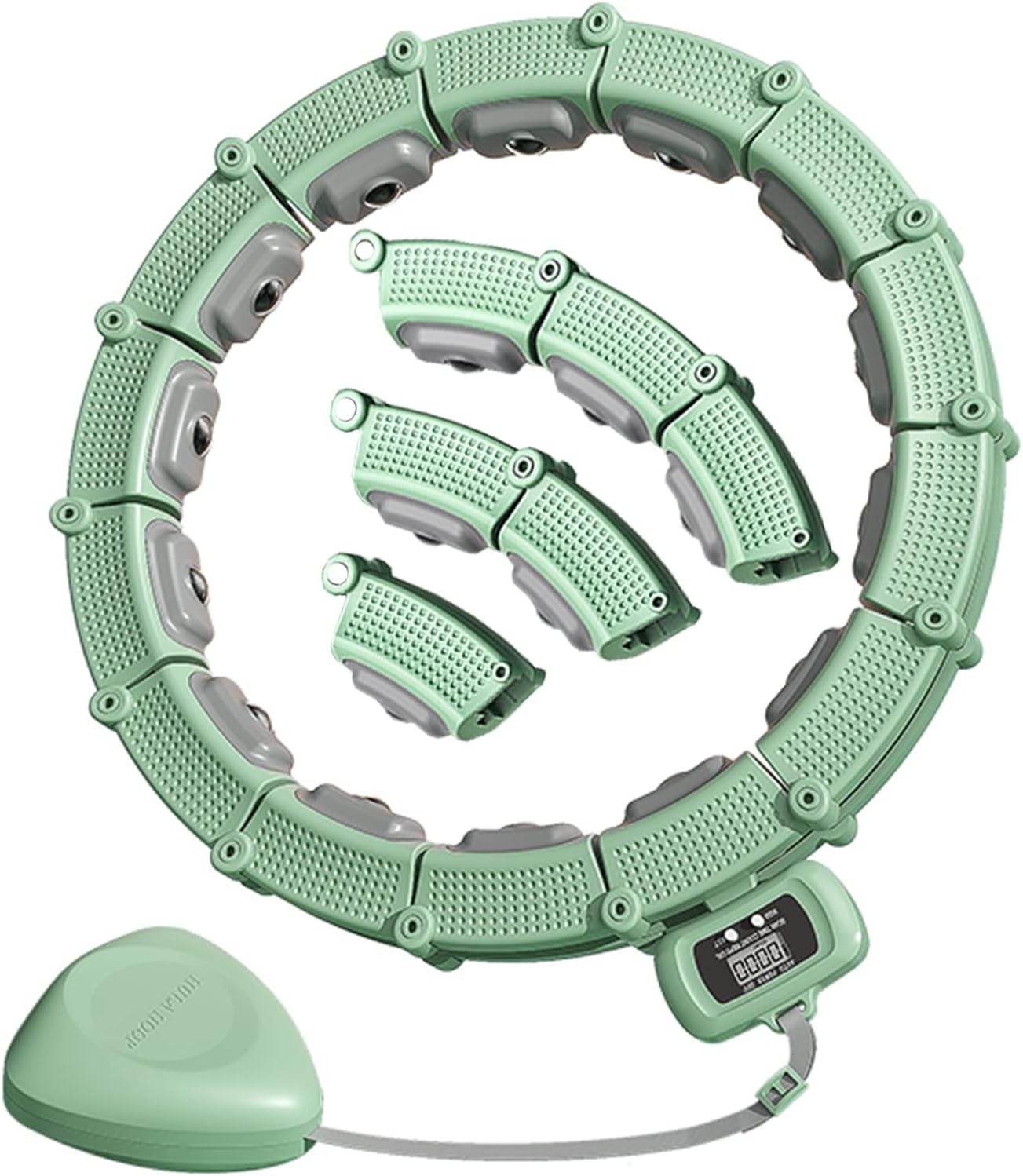 Amazon.com : TTWEN Smart Weighted Hula Hoop Infinity Hula Hoops for ...