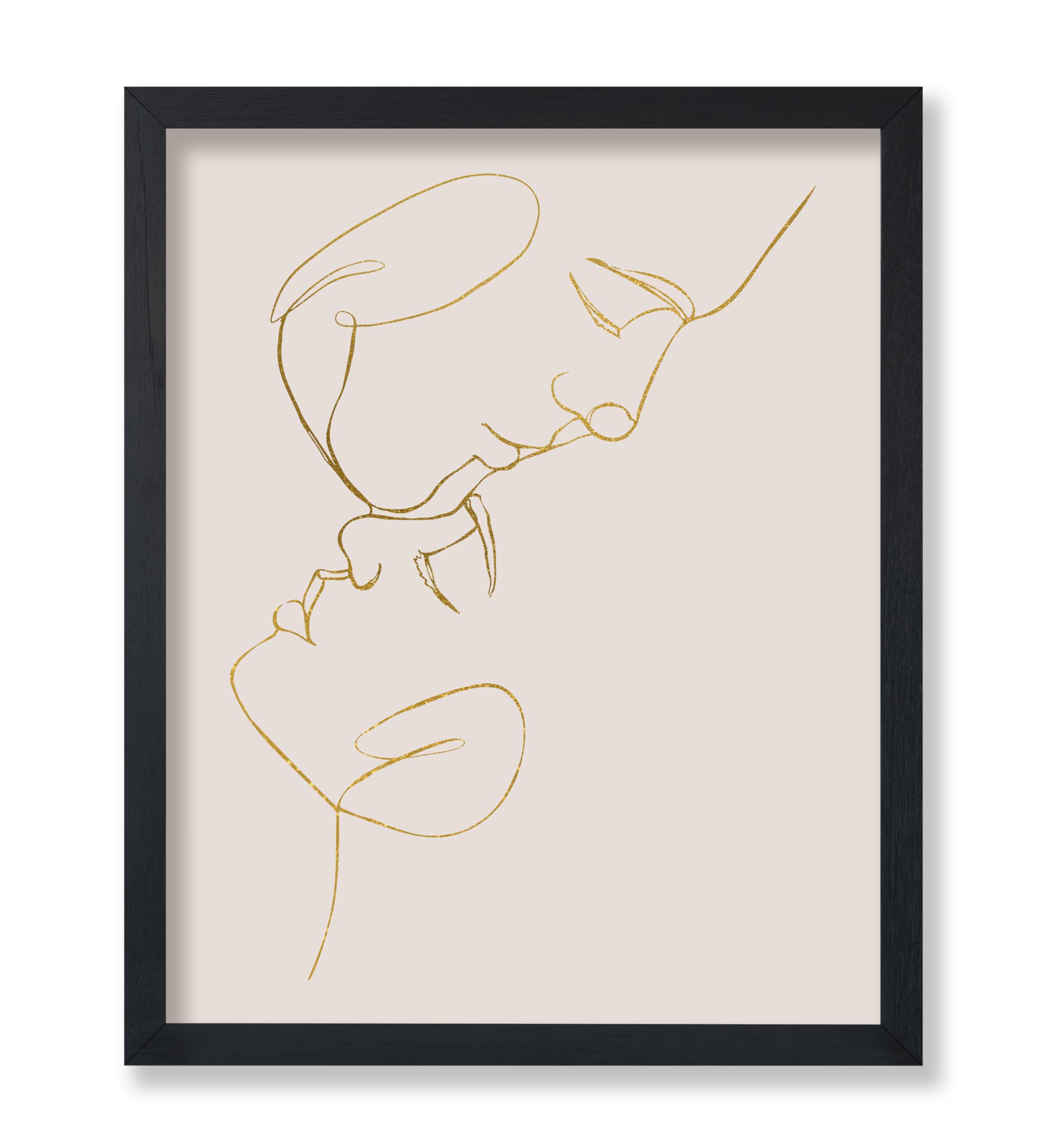 Kiss On The Forehead Drawing