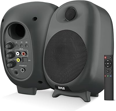 Amazon.com: Nylavee Computer Speakers, PC Sound bar for Desktop, HiFi ...