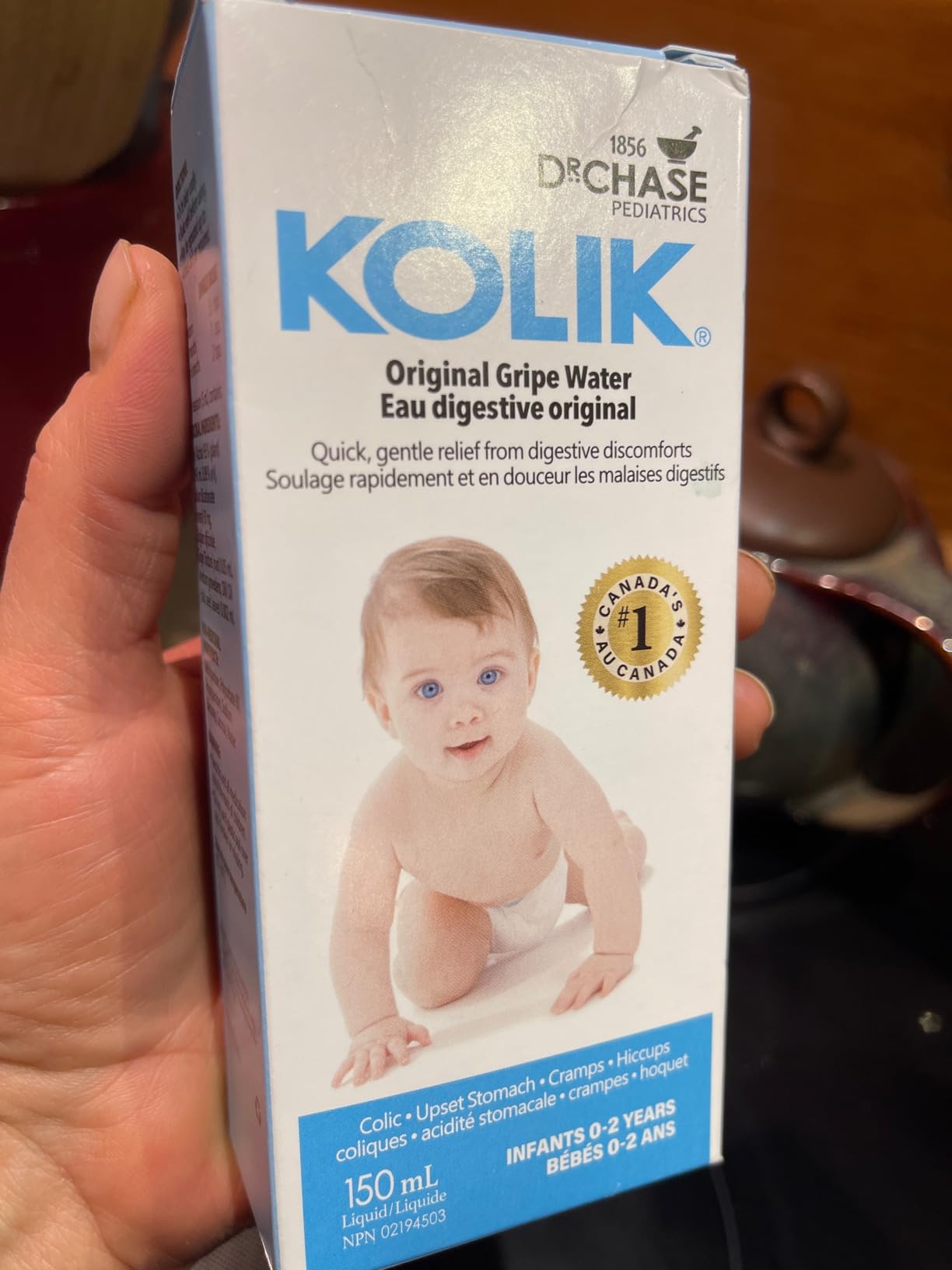 Dr. Chase Pediatrics Kolik Original Gripe Water - Colic Relief for ...