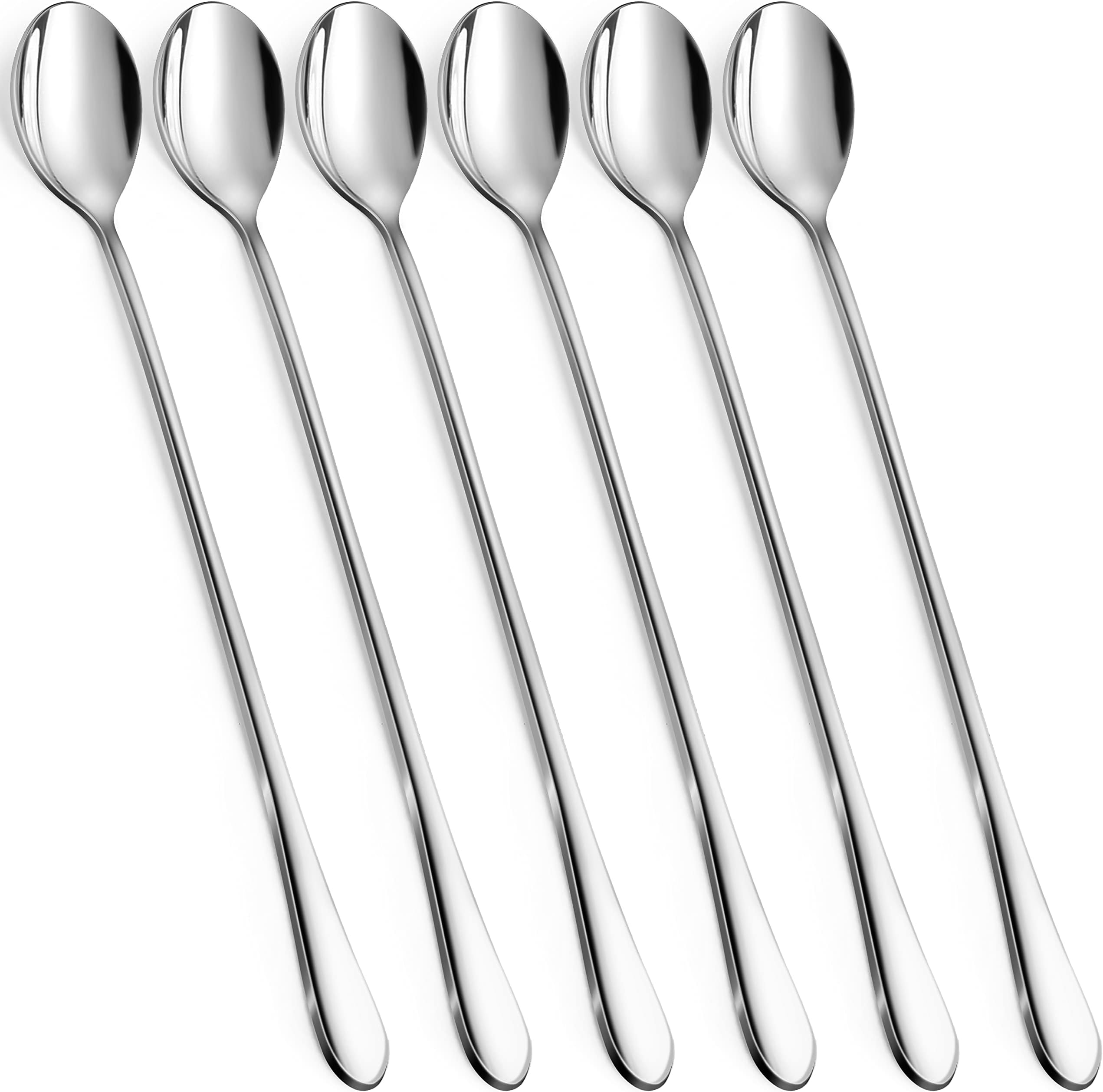 Amazon.com: dhrbsx Long-Handled ice Tea Spoon, Cocktail stir Spoons ...