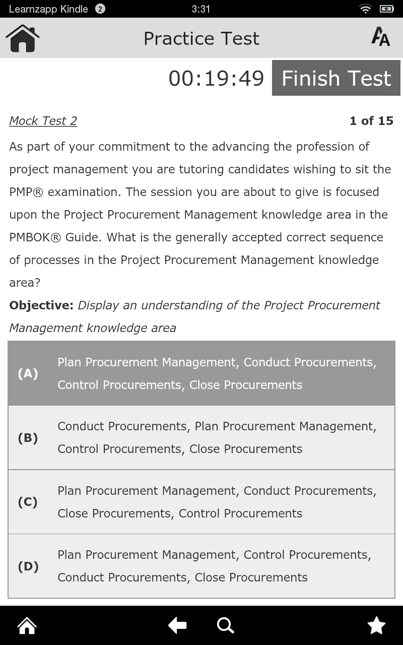 PMP Exam Practice Kit - App on Amazon Appstore