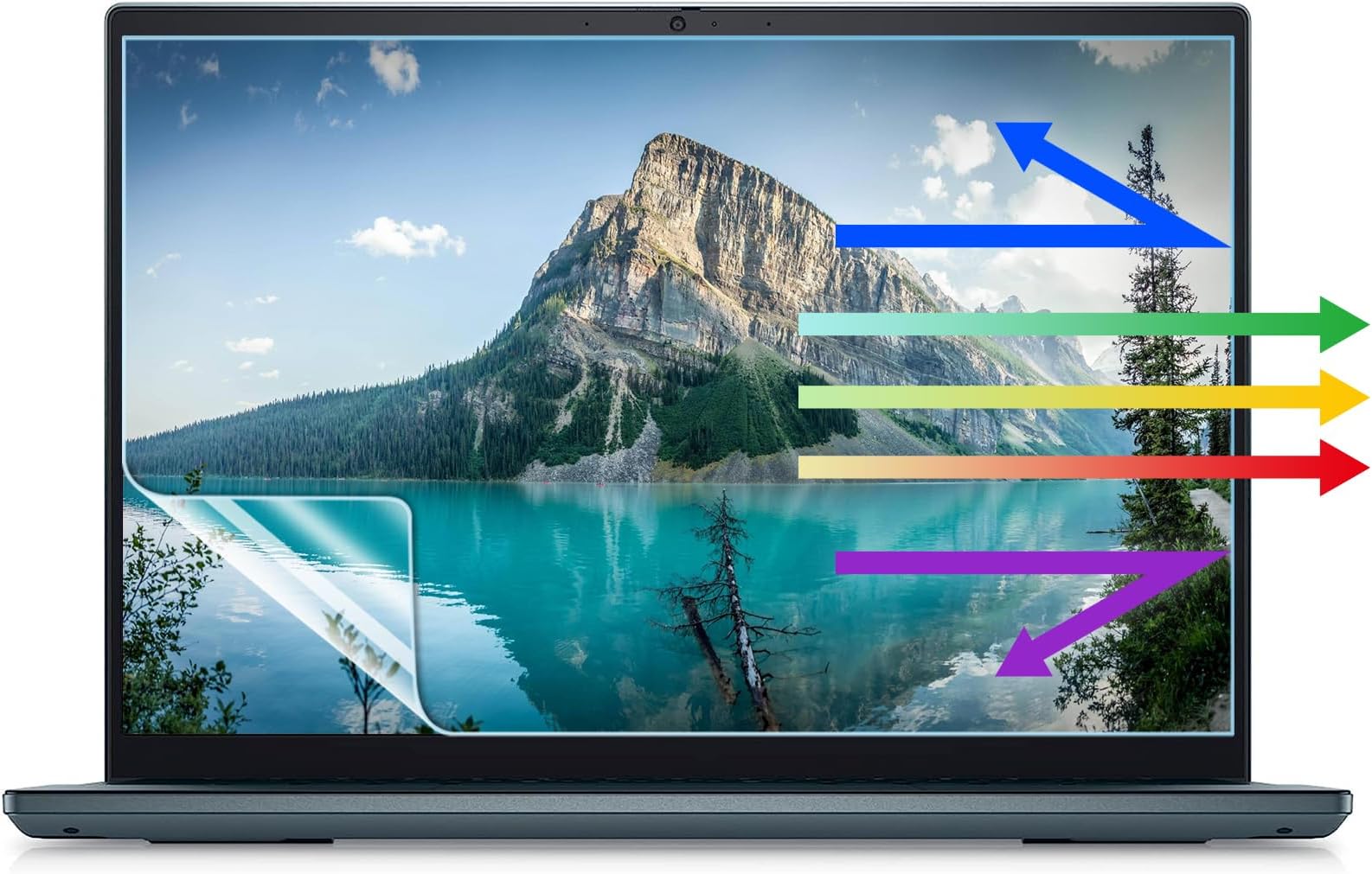 Amazon.com: F Forito 2-Pack 14 inch Matte Anti Blue Light Laptop Screen ...