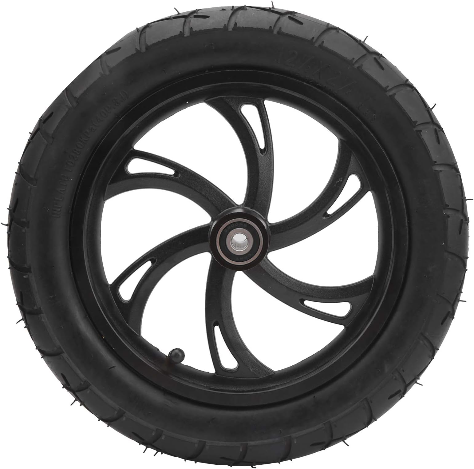 Amazon.com: 12in Wheel Tire, Scooter Rubber Tire Electric Scooter Tyre ...