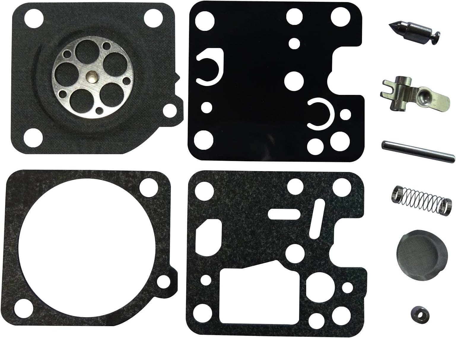 Amazon.com: CTS Carburetor Repair/Rebuild Kit Replaces ZAMA RB-107 for ...