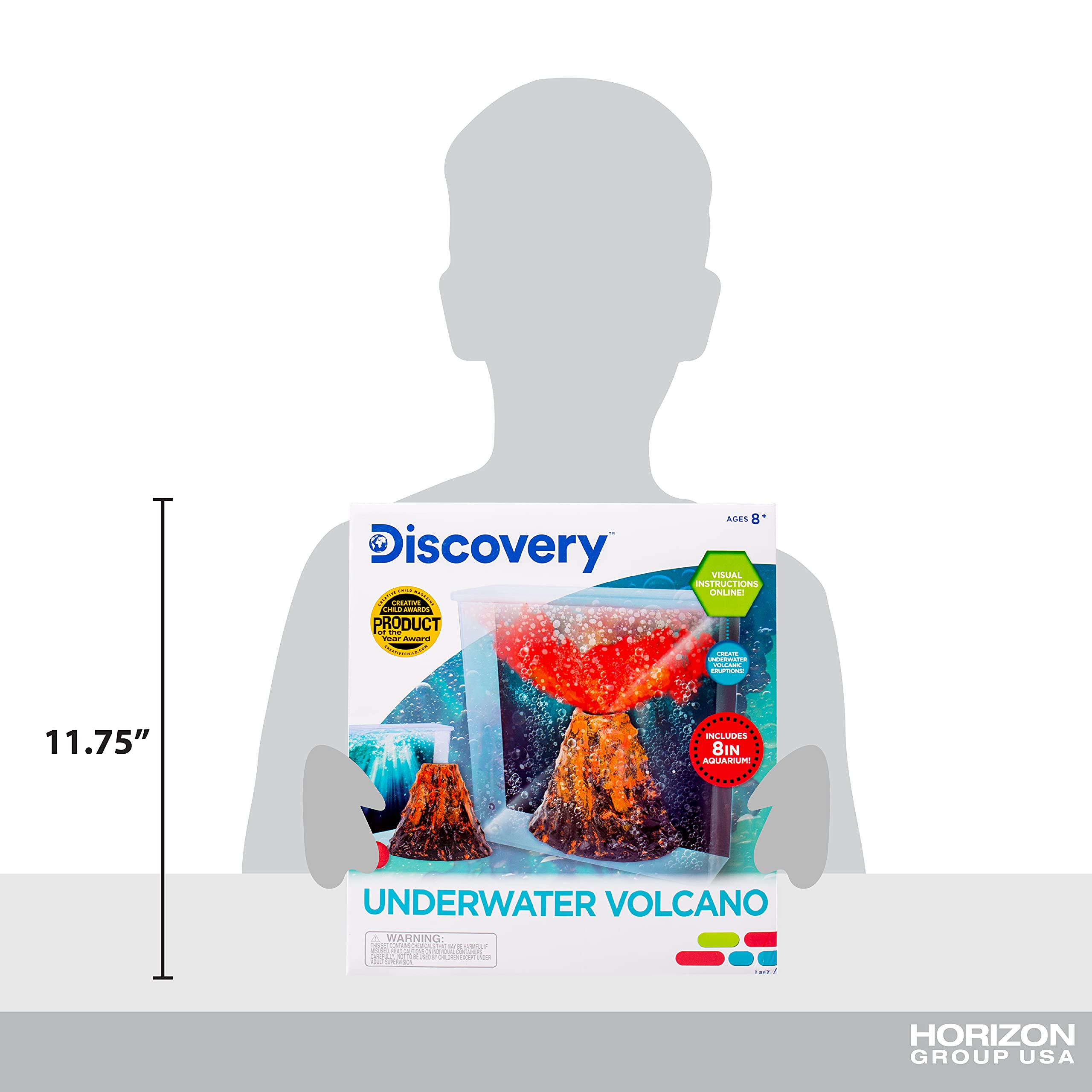 Buy Discovery Under Water Volcano Eruption - Lava Eruption Experiment ...