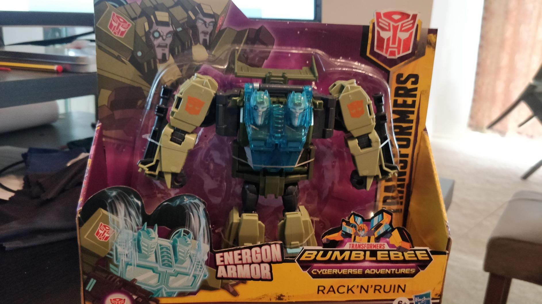 Transformers Toys Cyberverse Ultra Class RACK'N'RUIN Action Figure ...