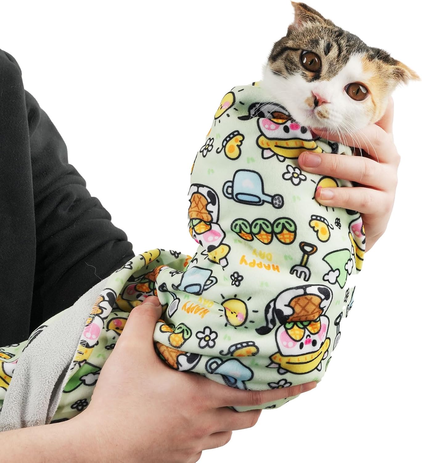 Amazon.com : maiwoste 35.5" Extra Large Cat Grooming Wrap – Anti-Escape ...