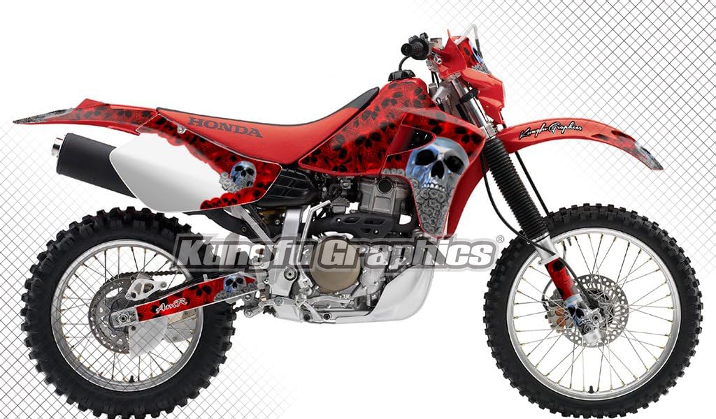 Amazon.com: Kungfu Graphics Custom Decal Kit for XR650R 2000 2001 2002 ...