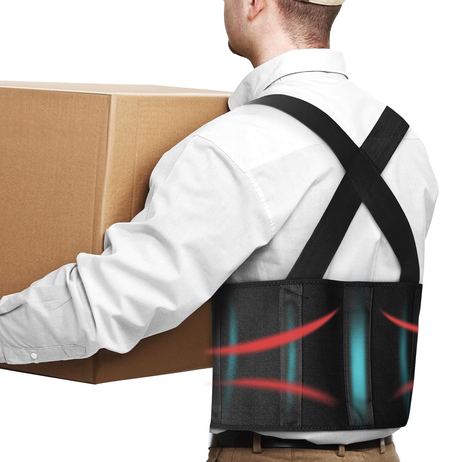 Amazon.com: changenow Back Brace for Men & Women, Adjustable Lower Back ...