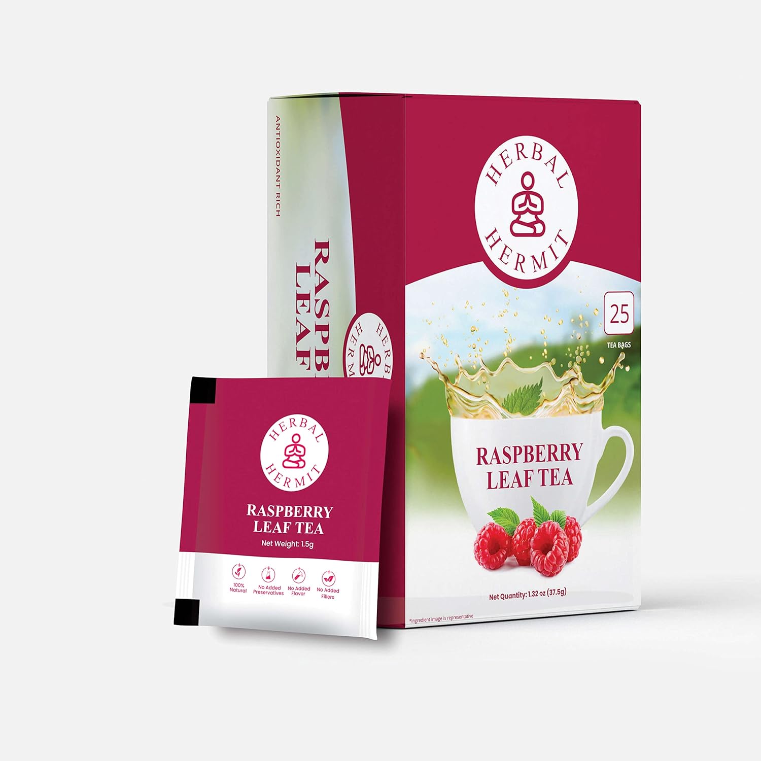 Red Raspberry Leaf Fertility Tea for Pregnancy, Prenatal Labor and ...