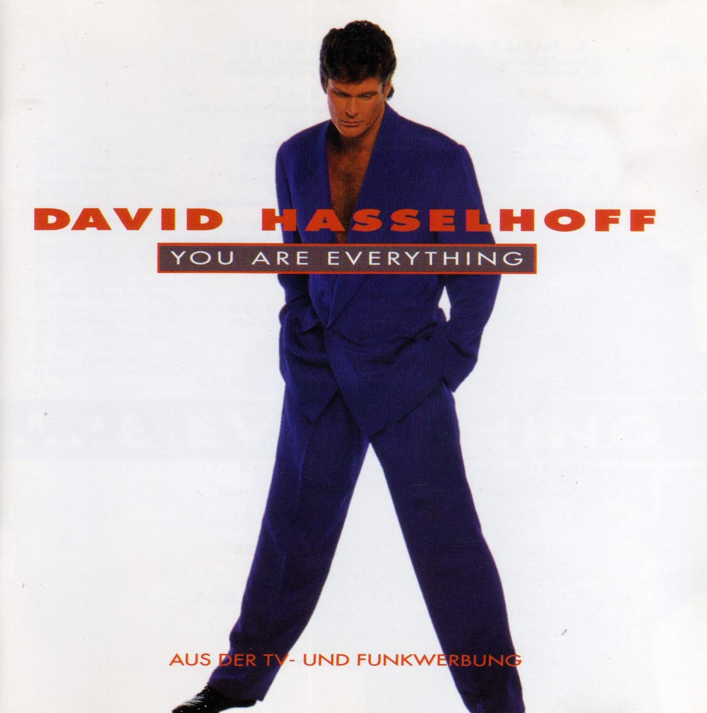 You are Everything 2.Version : Hasselhoff,David: Amazon.fr: CD et Vinyles}