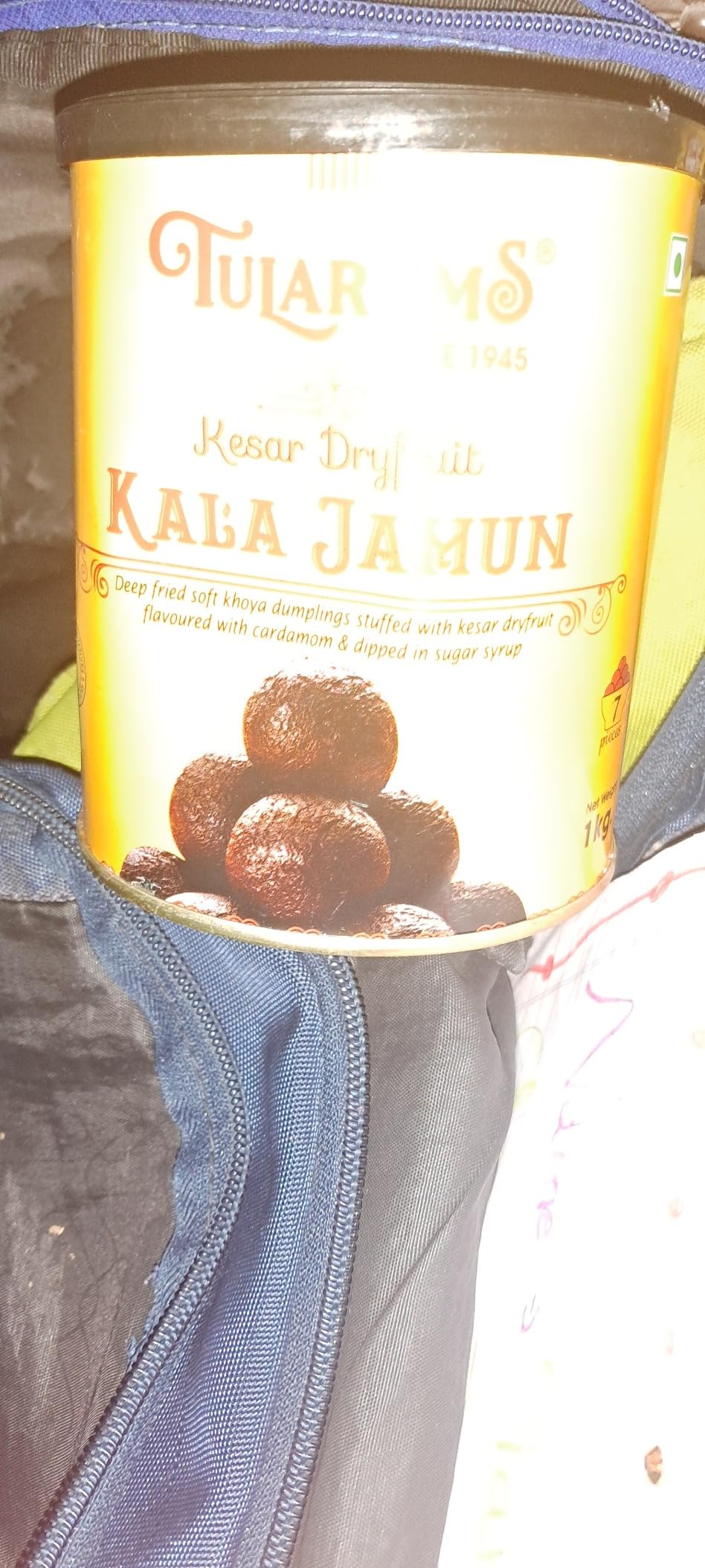 Tularams Kala Jamun Ready to Eat Stuffed With Kesar Dryfruit, Flavoured ...