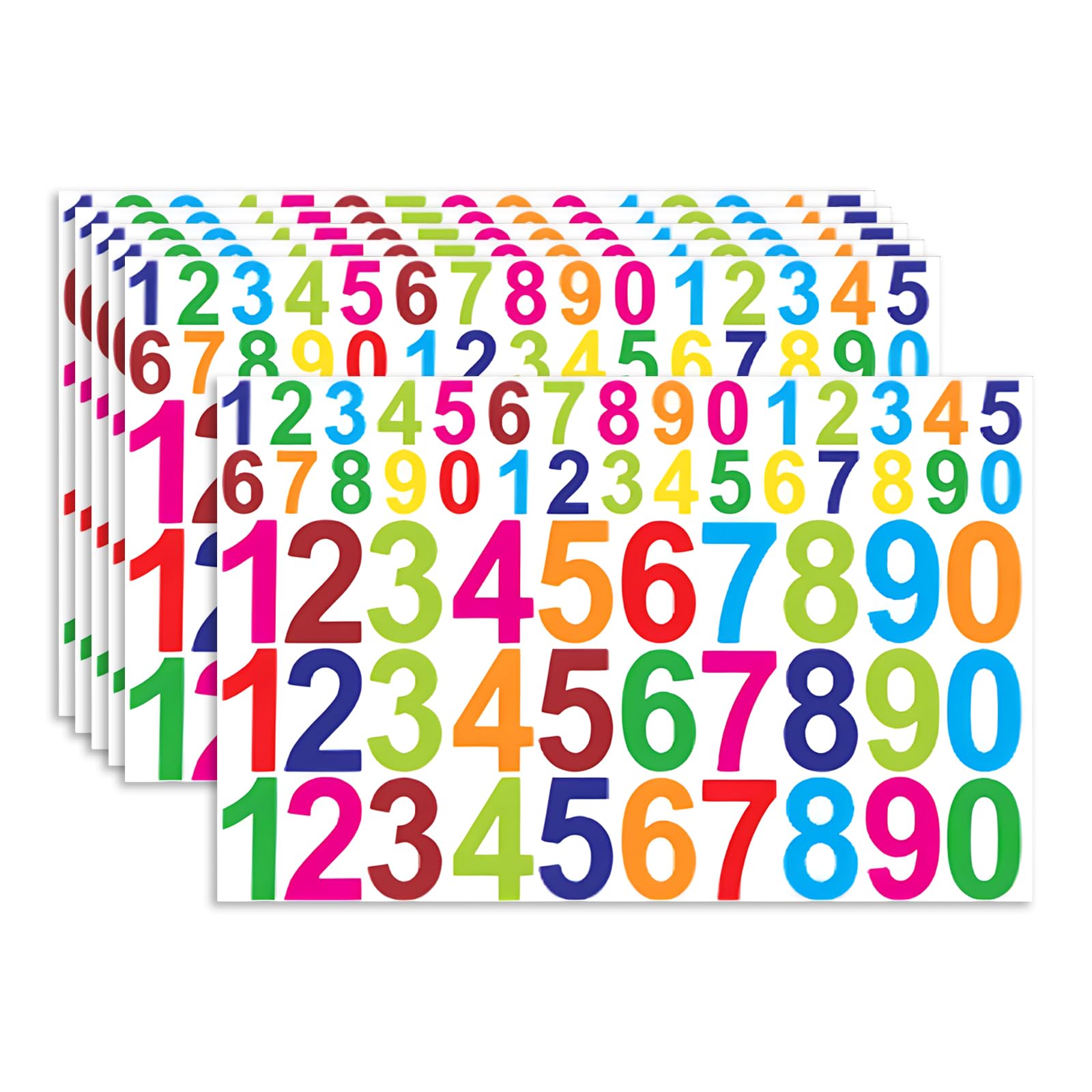 Amazon.com: MultiValue 300 PCS Mailbox Numbers, Number Stickers ...
