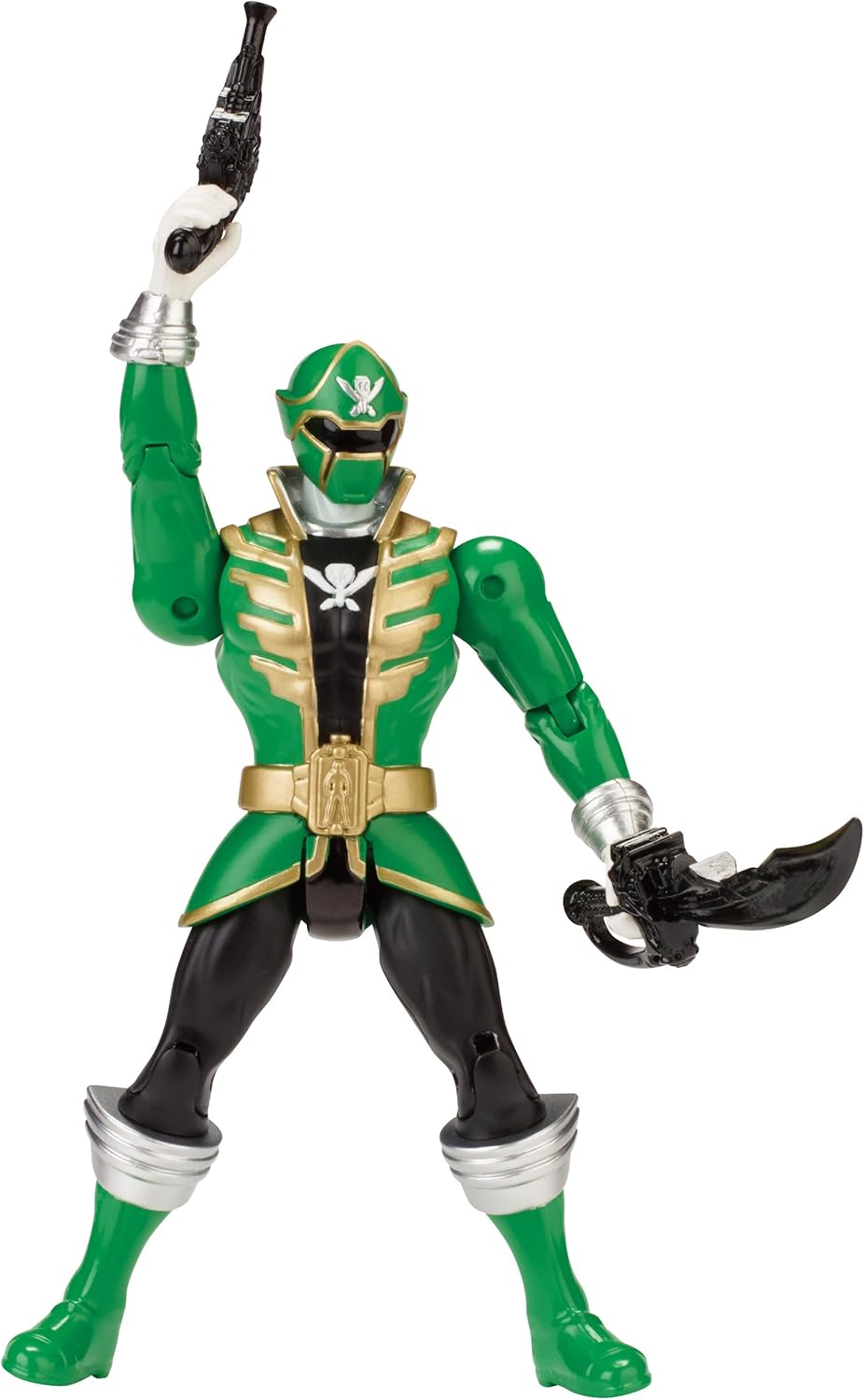 Power Rangers Super Megaforce - Green Ranger Action Hero, 5-Inch ...