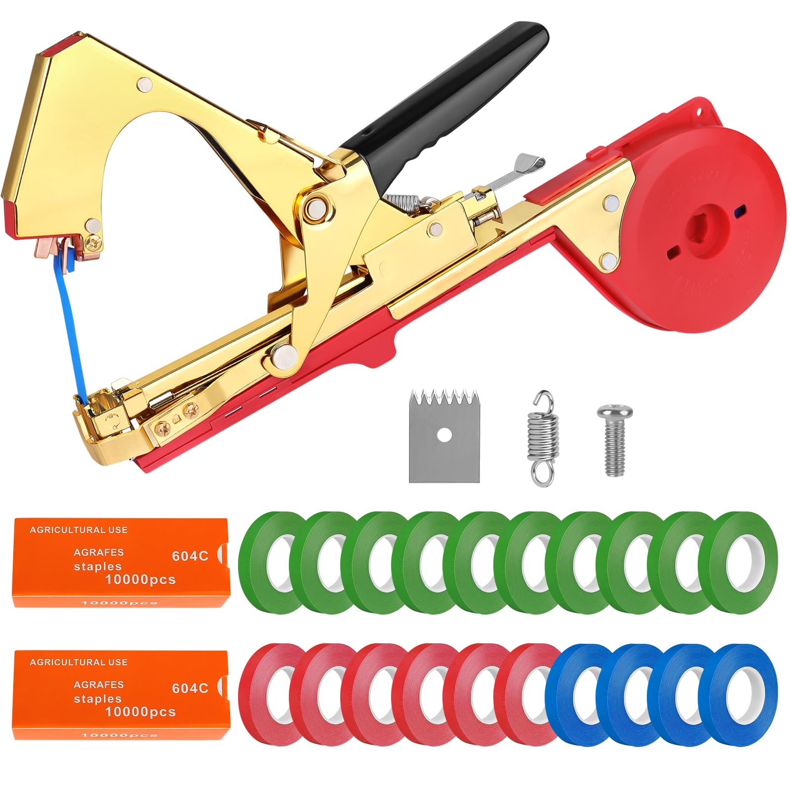 Amazon.com : EBANKU Plant Tying Machine, Binding Pliers for Plants Tape ...