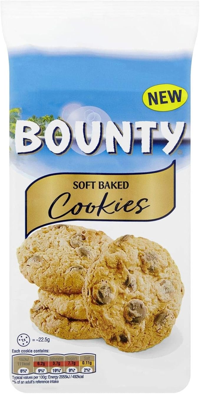 Bounty Cookies, 180g : Amazon.co.uk: Grocery