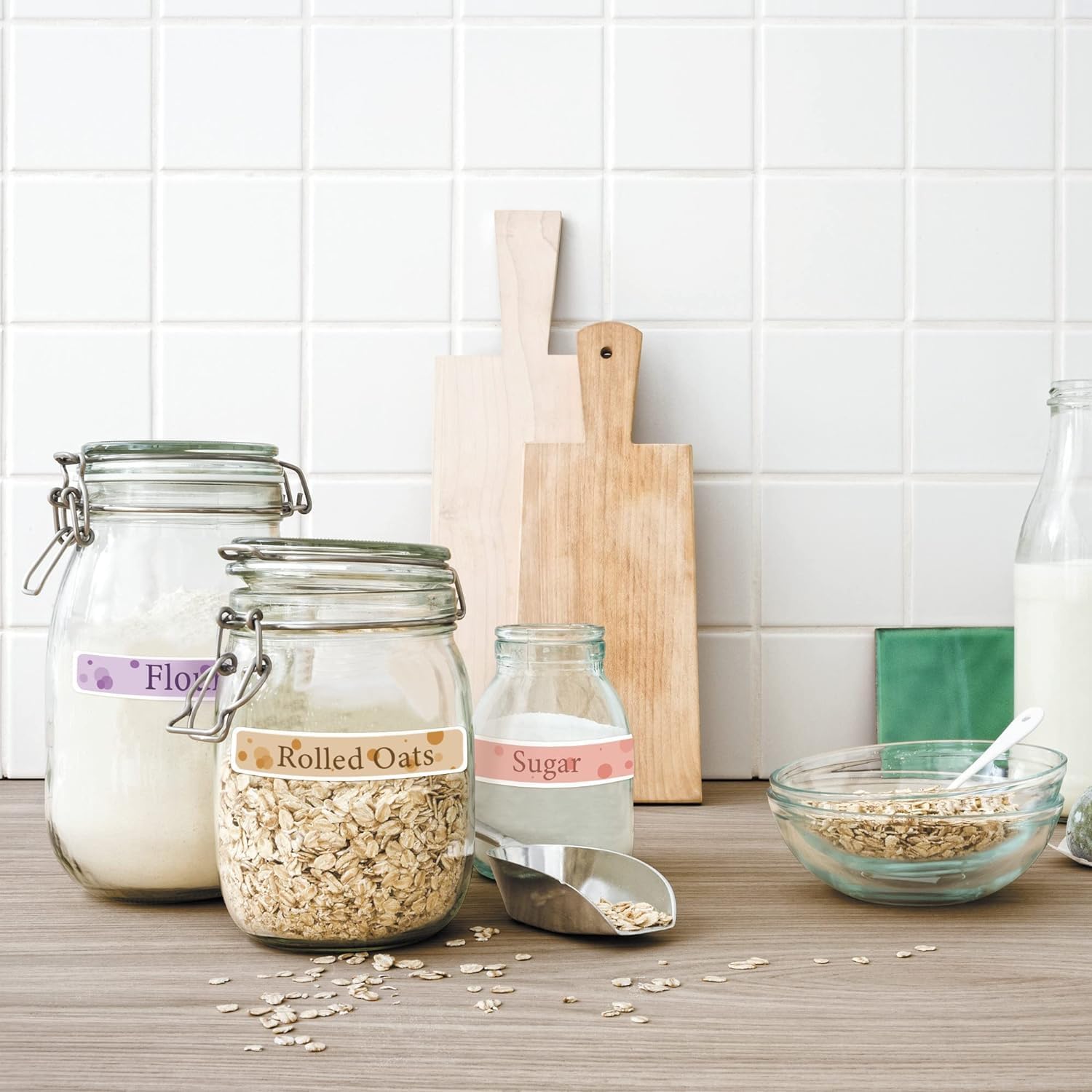 Amazon.com : Avery 5029 Glossy Clear File Folder Labels, 1/3 Cut, 2/3 x ...