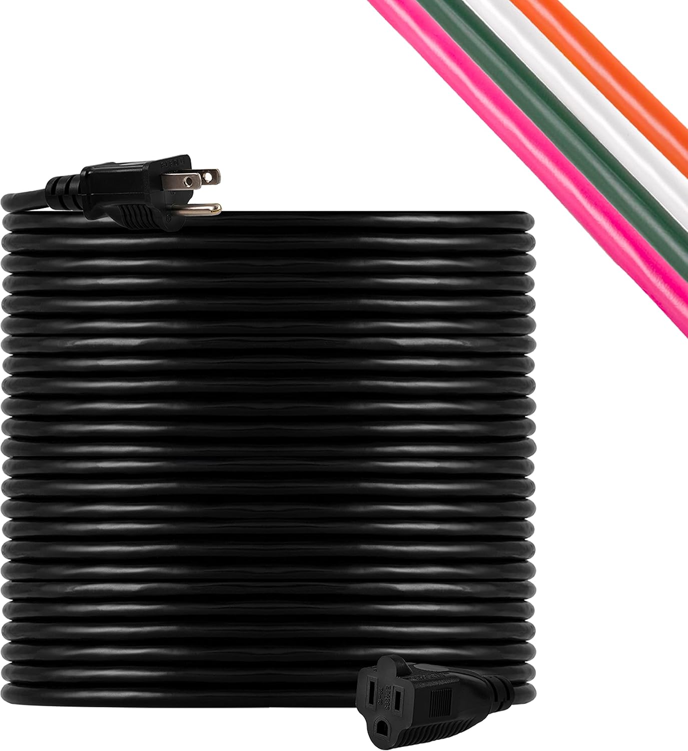 UltraPro Outdoor Extension Cord, 100 Ft, Heavy Duty Extension Cord ...