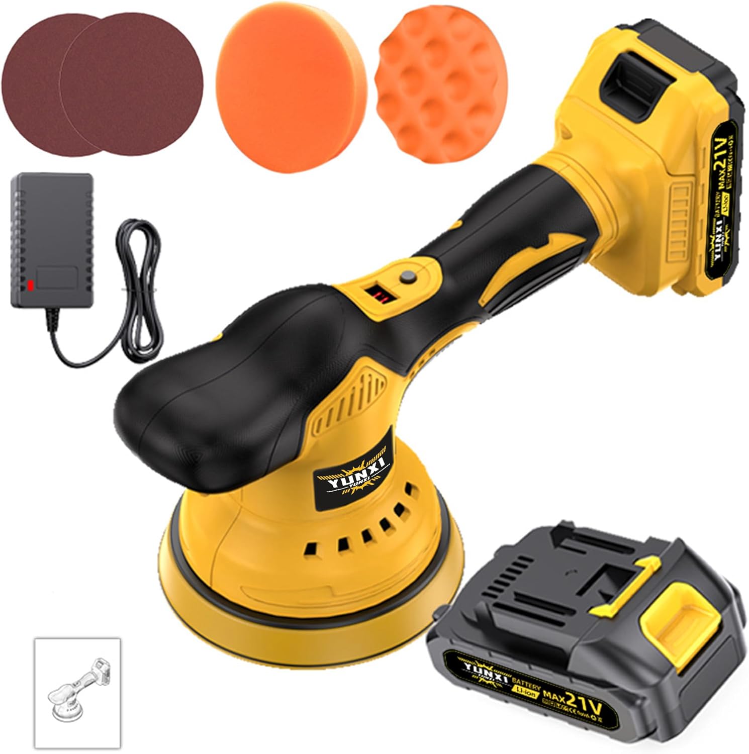 The latest wireless car polishing machine for 2025, household electric ...
