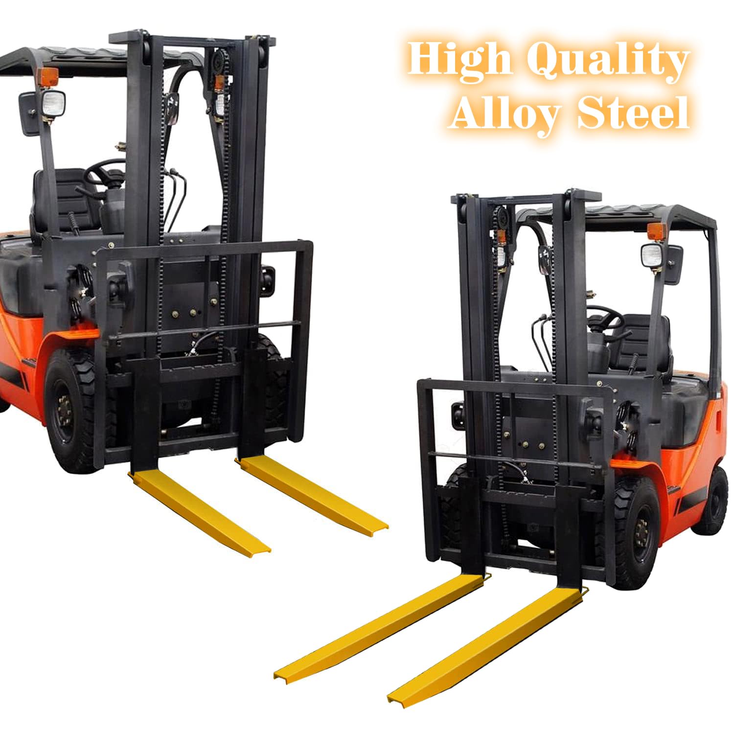 Heavy Duty 60" Long - Fits 4.5" Wide Forks, 5500 Lb Capacity Pallet ...