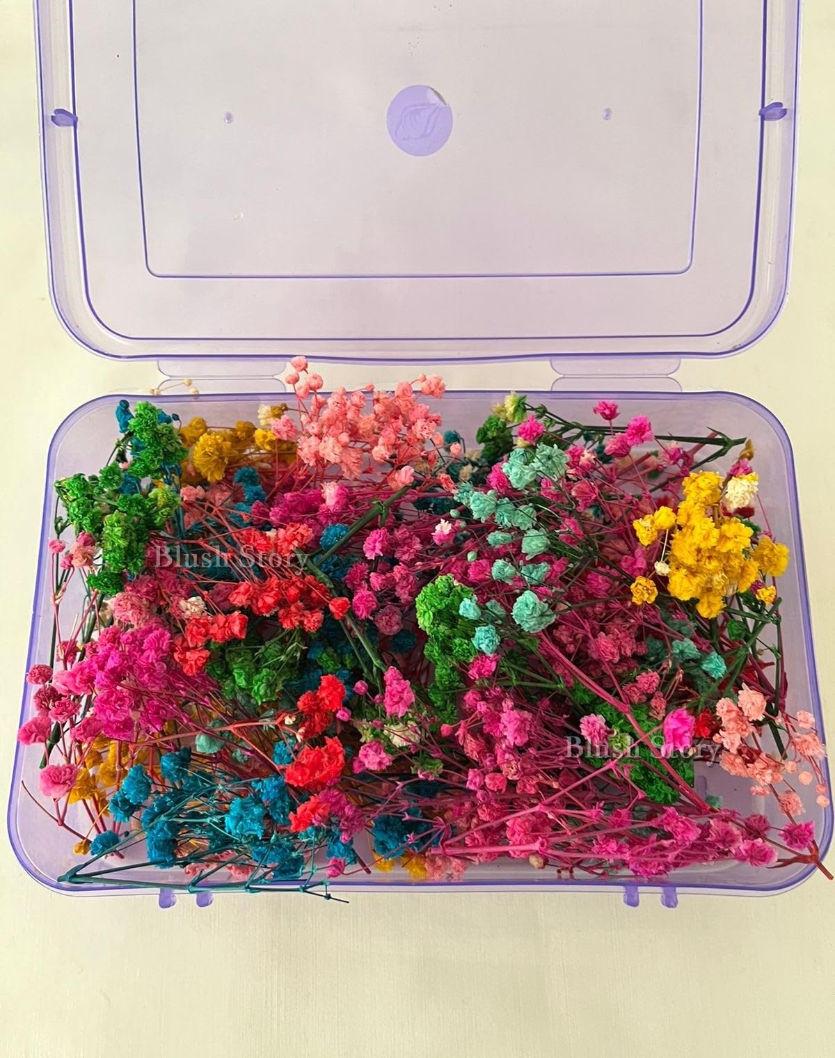 Blush Story Baby Breath/Gypsy Dried Artificial Flower Sticks Wedding ...