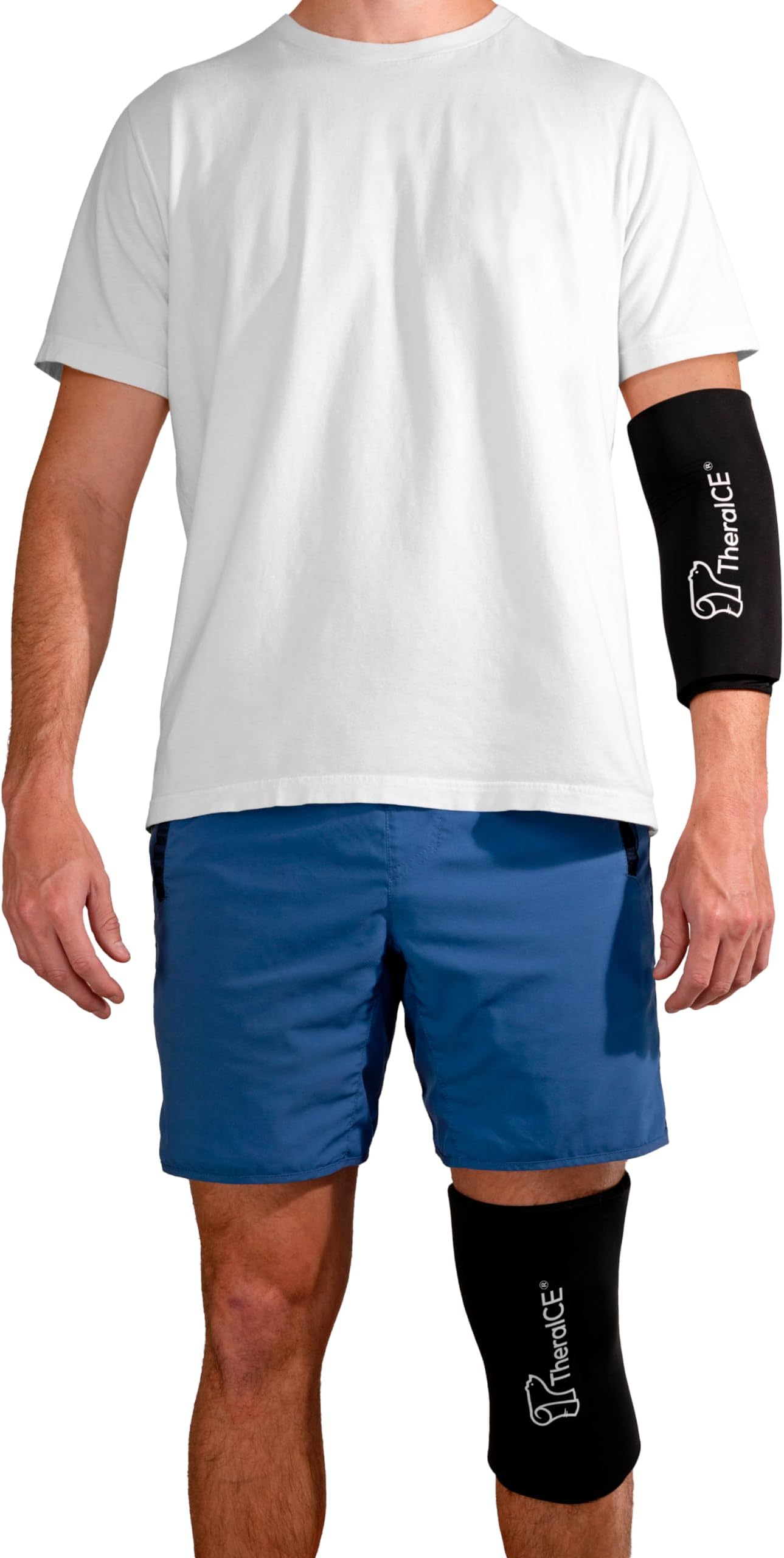 Amazon.com: COLEPAK COMFORT XL Plus Knee Ice Pack Wrap - Around Entire ...