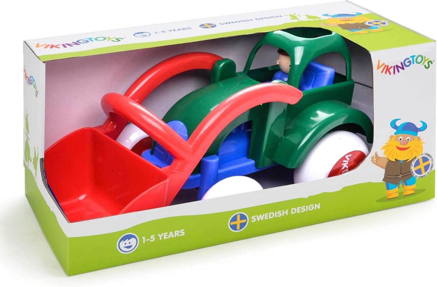 Amazon.com: VIKINGTOYS Viking Toys - Jumbo Tractor Digger - Large 11 ...