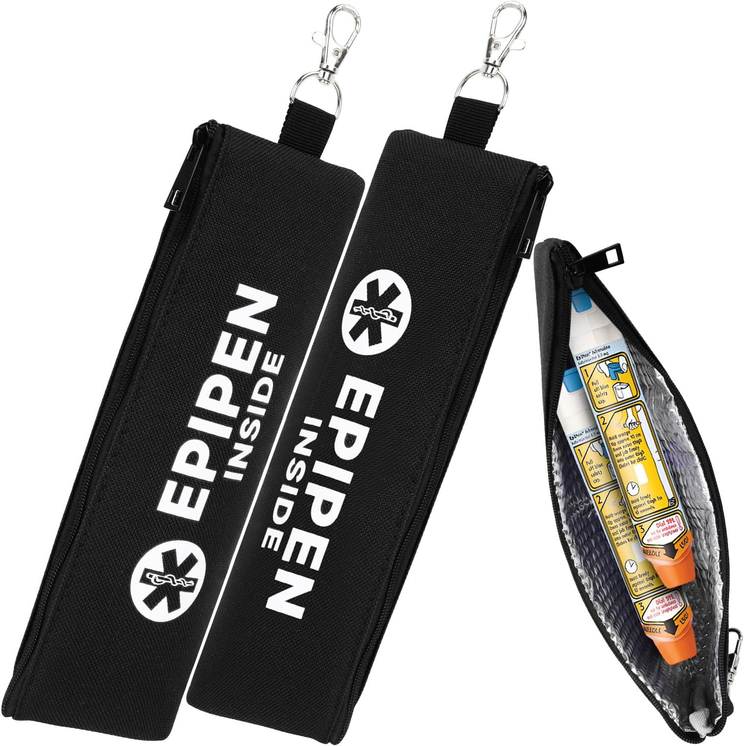 Amazon.com: SUNMON EpiPen Carry Case Insulated for 4 Pens, Travel ...