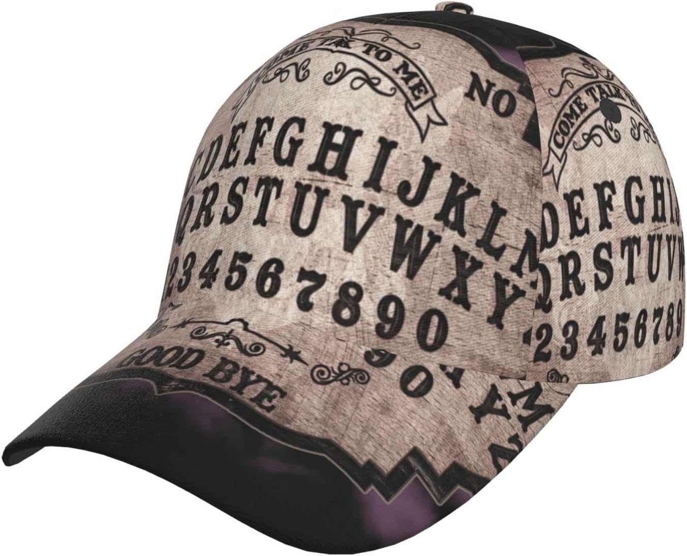 Unique Baseball Cap Ouija Board Come Talk to me Witch Unisex Sun-hat ...