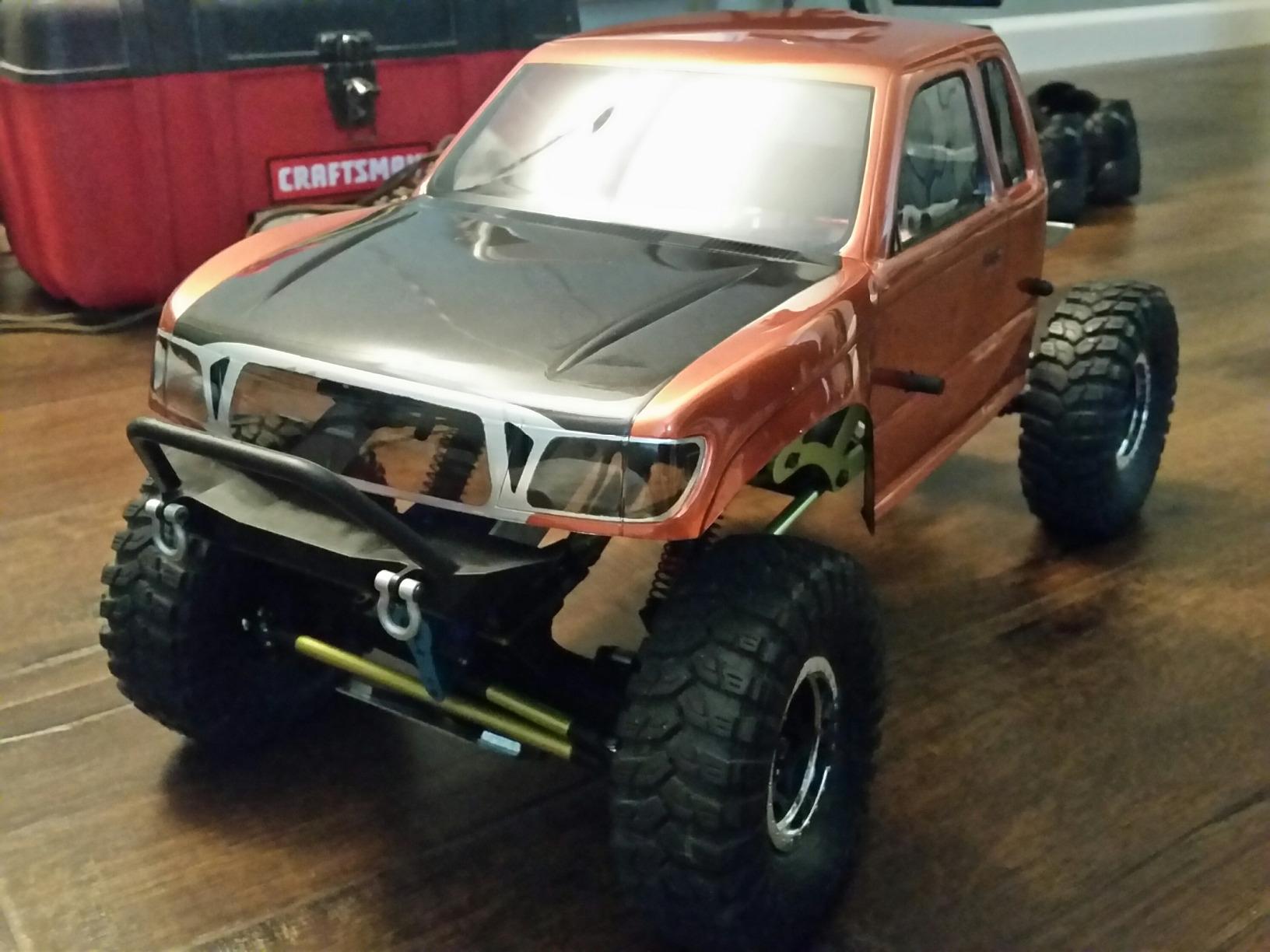 Amazon.com: Axial 1/10 Trail Honcho Clear Body, AXIC4026 : Toys & Games