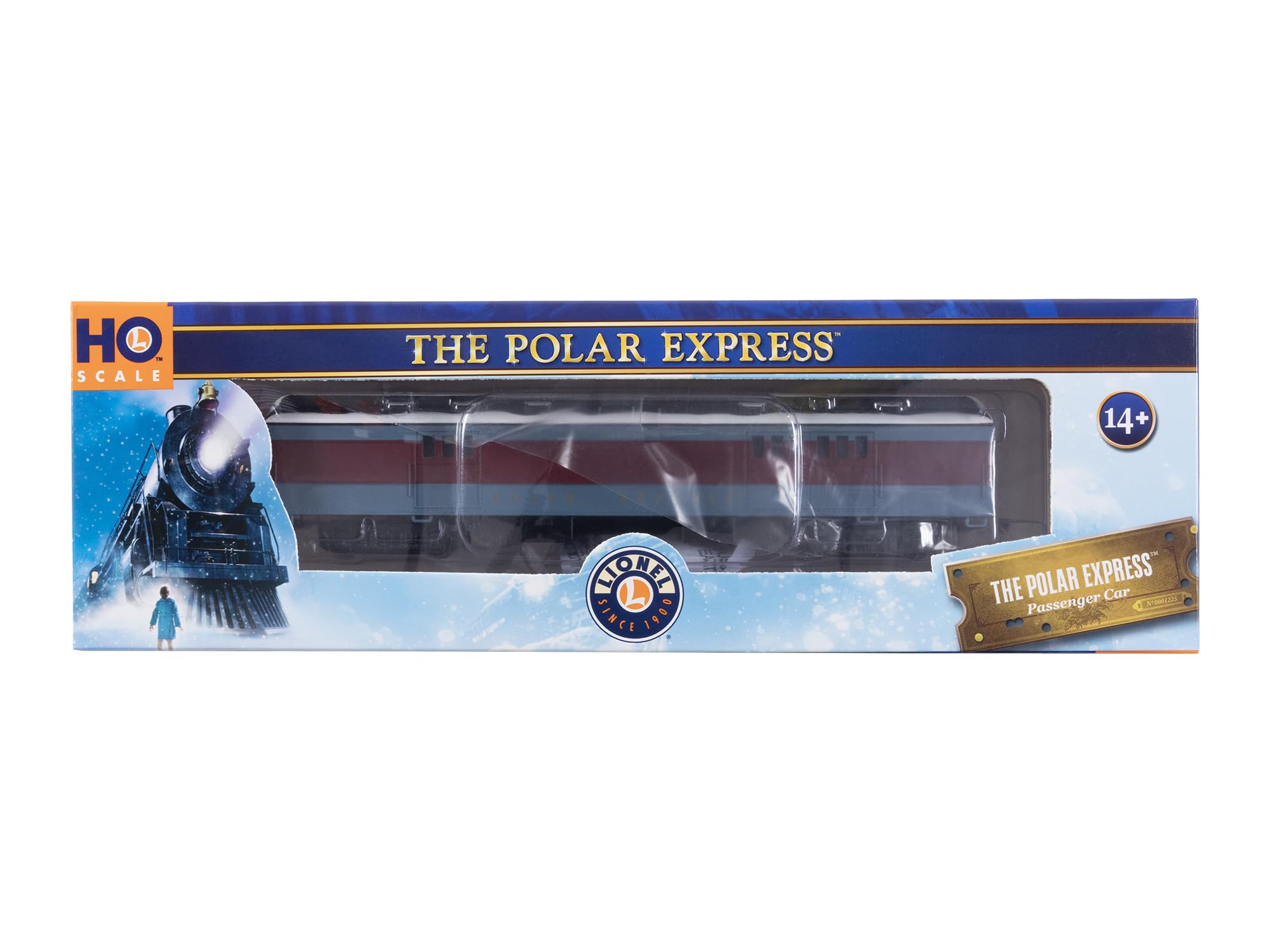 Snapklik.com : The Polar Express Baggage HO Gauge Model Train Car