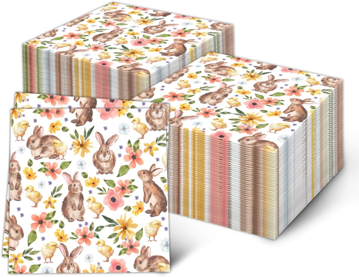 Amazon.com: iNINGER Themed Luncheon Napkins 20Pcs Easter Party Napkins ...