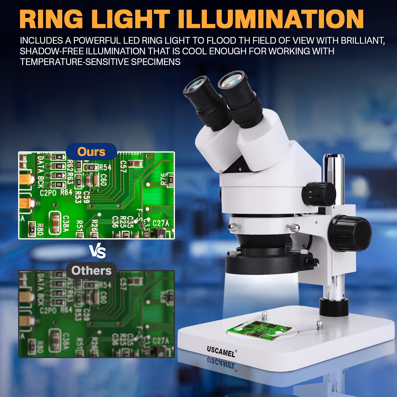 Snapklik.com : Binocular Stereo Microscope For Adults Kids - Forward ...