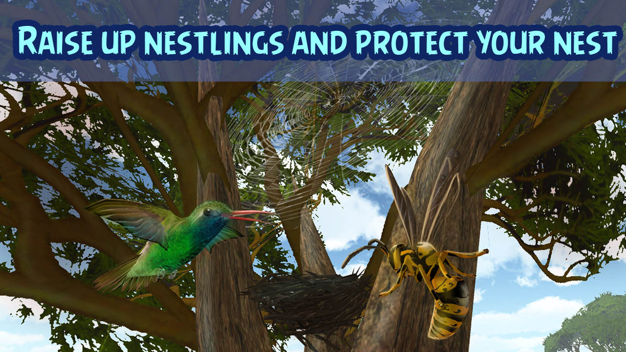 Hummingbird Simulator 3D: Animal Dash Little Bird Tales | Wild Flying ...