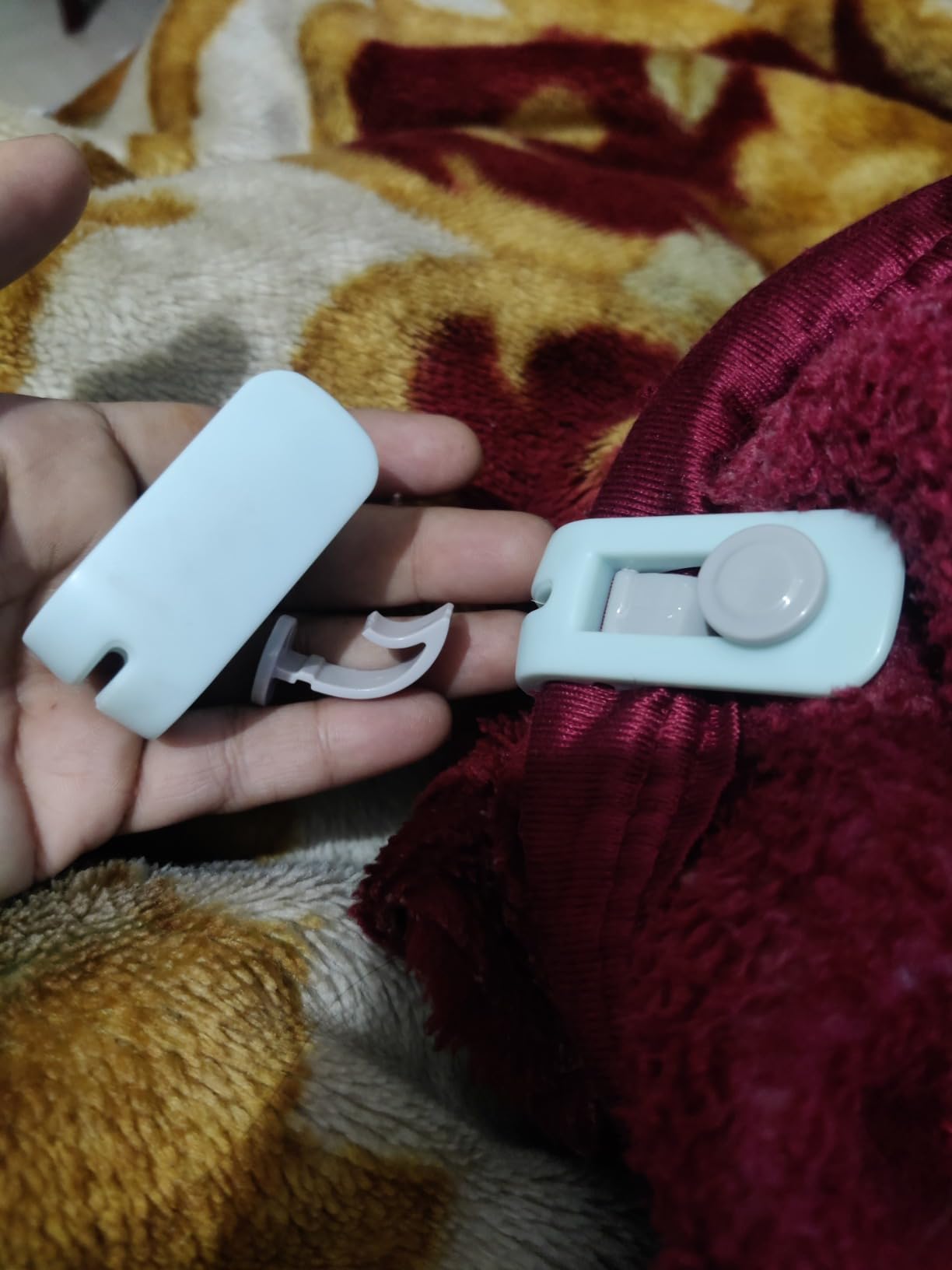 TOPDANCHUANG 6 Packs Quilt Cover Clip High Elasticity Duvet Clips Anti ...