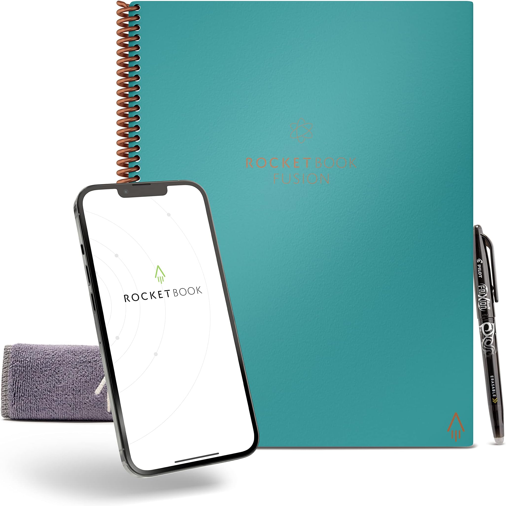 Amazon.com: Rocketbook Planner & Notebook, Fusion : Reusable Smart ...