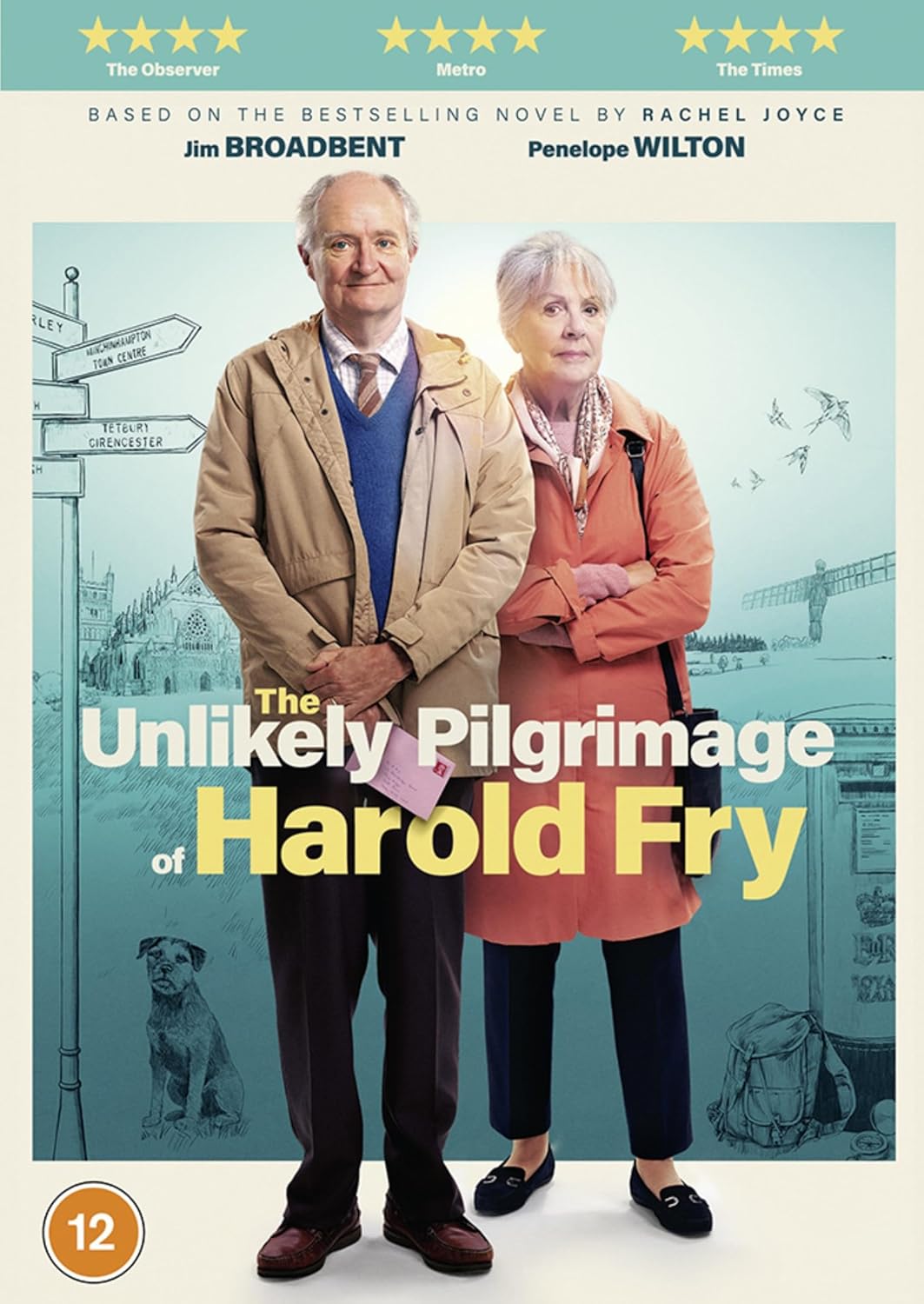 The Unlikely Pilgrimage of Harold Fry [DVD] [2023]: Amazon.co.uk: Jim ...