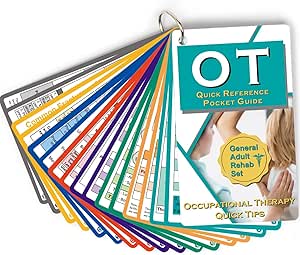 Occupational Therapy Reference Pocket Guide - Must Have OT Resource, 32 ...