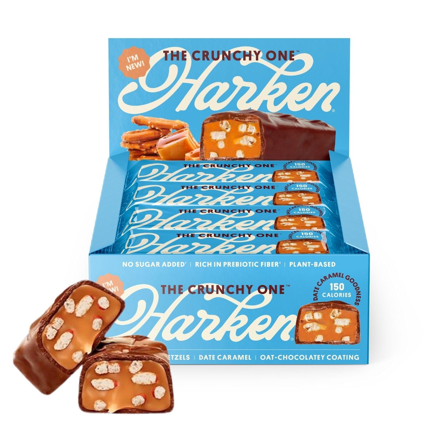 Amazon.com : Harken The Crunchy One – 12 Count No Sugar Added Candy ...