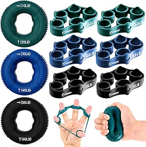 FitBeast Hand Grip Strengthener, Finger Exerciser, Forearm Strengthener ...