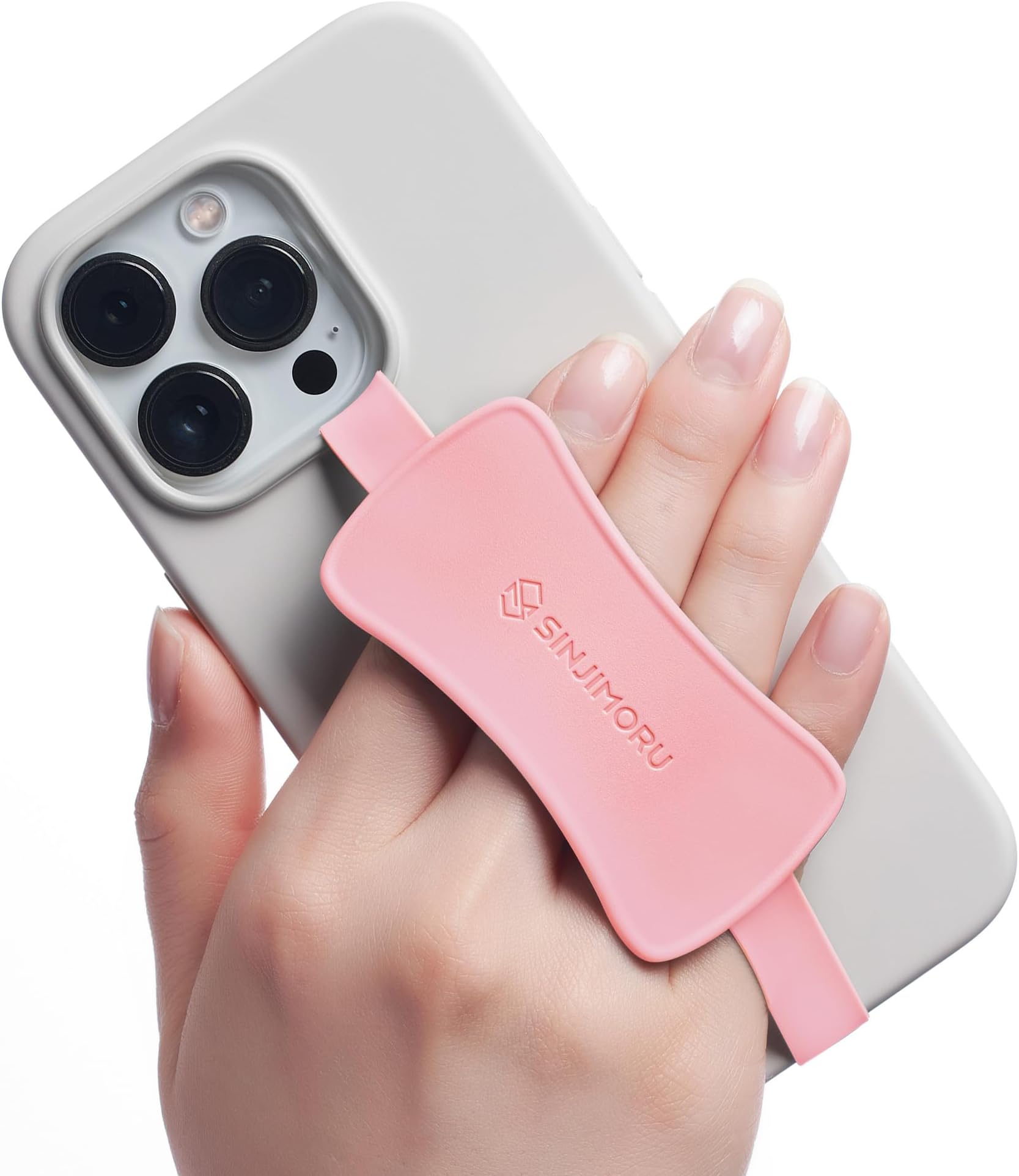 Sinjimoru Silicone Mobile Phone Grip with Stand, Cell Phone Stand for ...