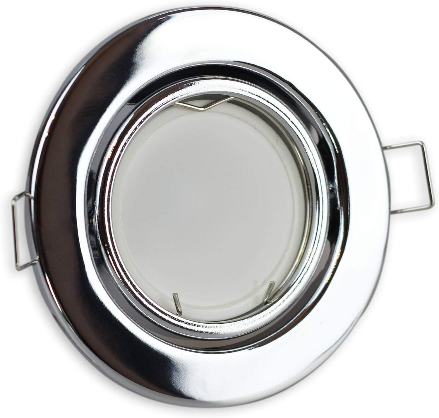 LED Downlight Chrome Round 5 watts Cold White 12V - MR16 recessed ...