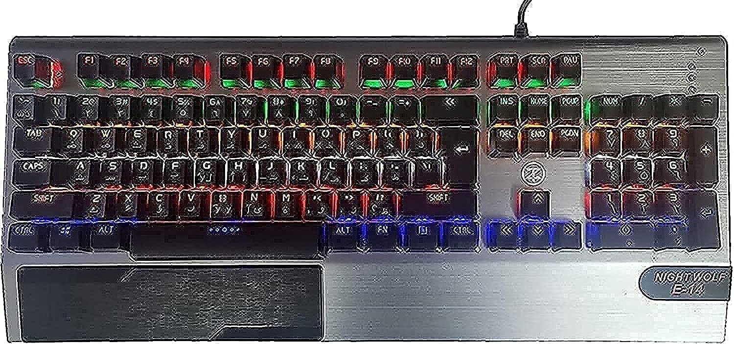 Technozone E 14 Gaming Mechanical Keyboard - Black: Buy Online at Best ...