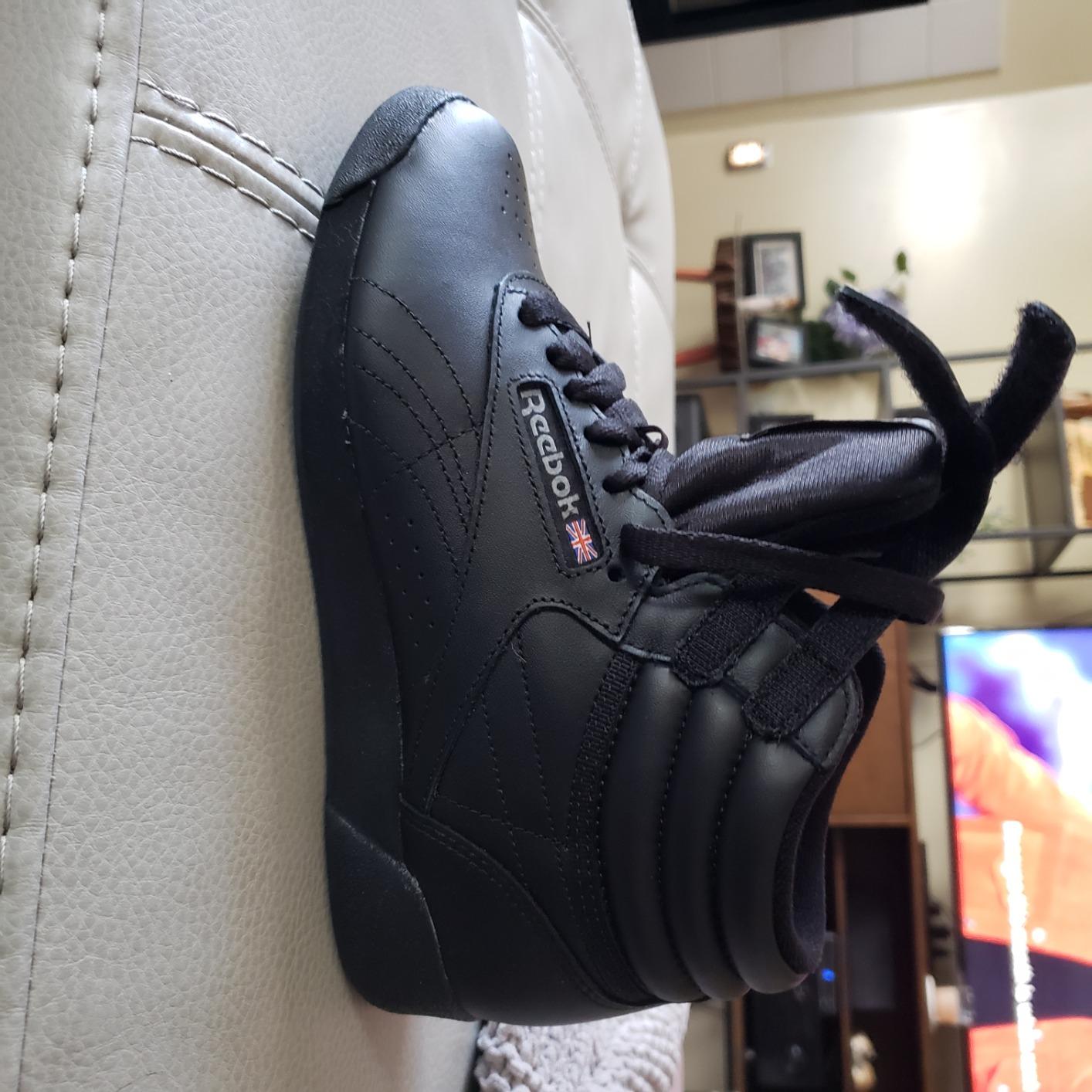 Amazon.com | Reebok Women's Freestyle Hi High Top Sneaker | Fashion ...