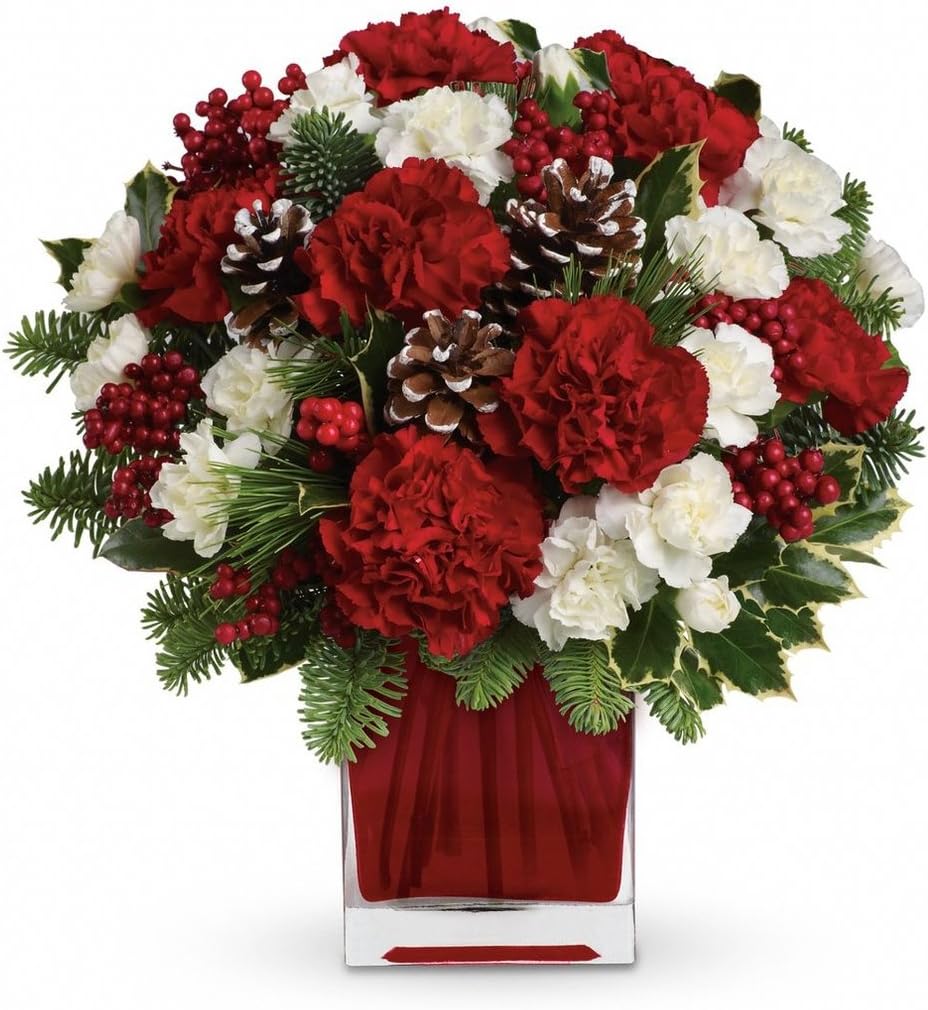 Amazon.com : Allen's Flowers & Plants - Be Merry - Deluxe - Fresh and ...