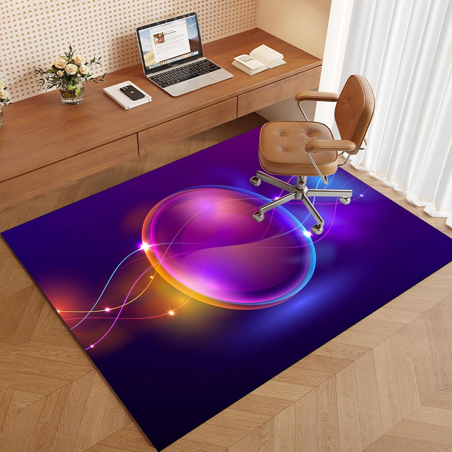 80 x 120 cm Heavy Duty Office Chair Mat - Gaming Chair Mat - Multi ...